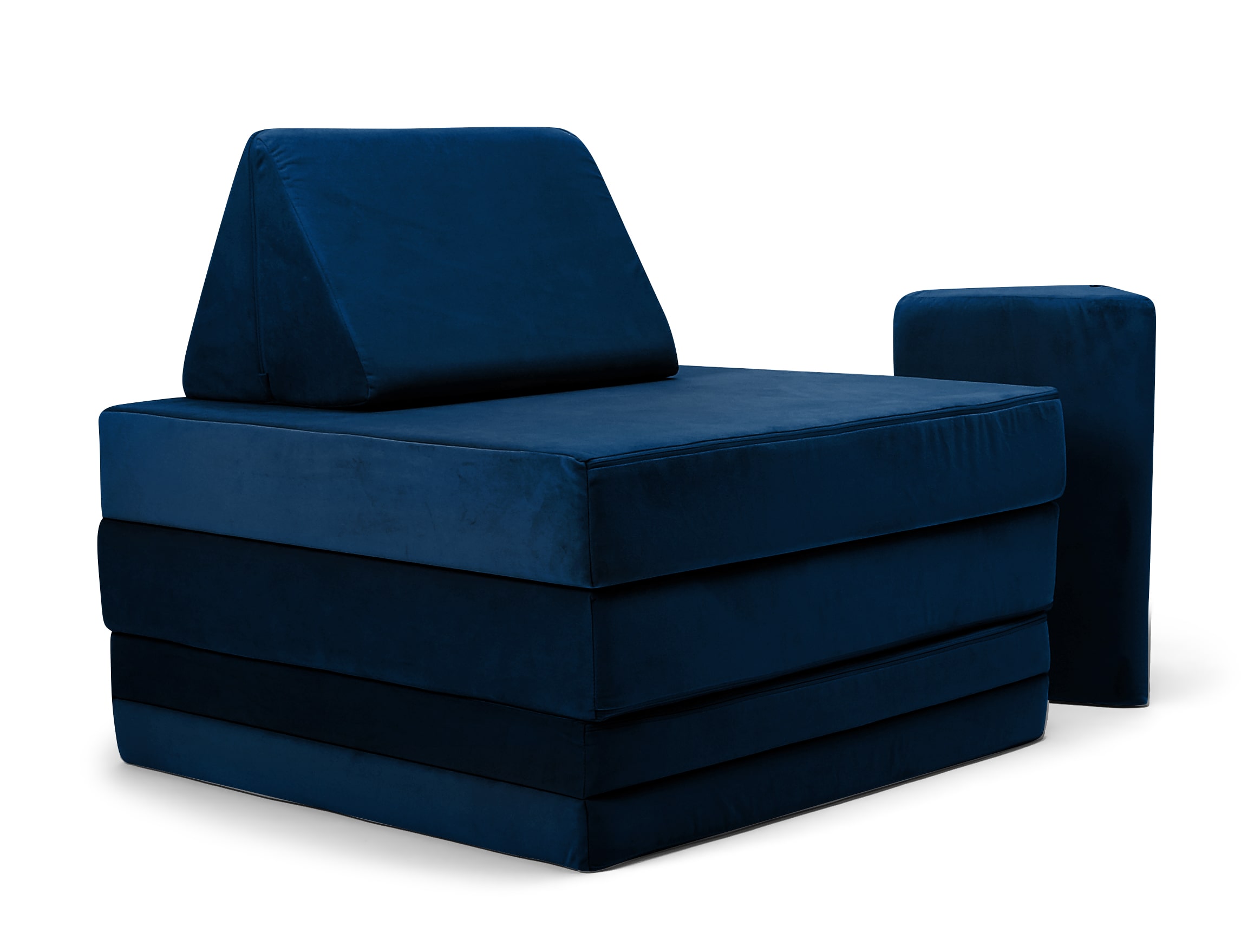 Funzy multifunktionales Kindersofa mit Veloursbezug | EDU.de