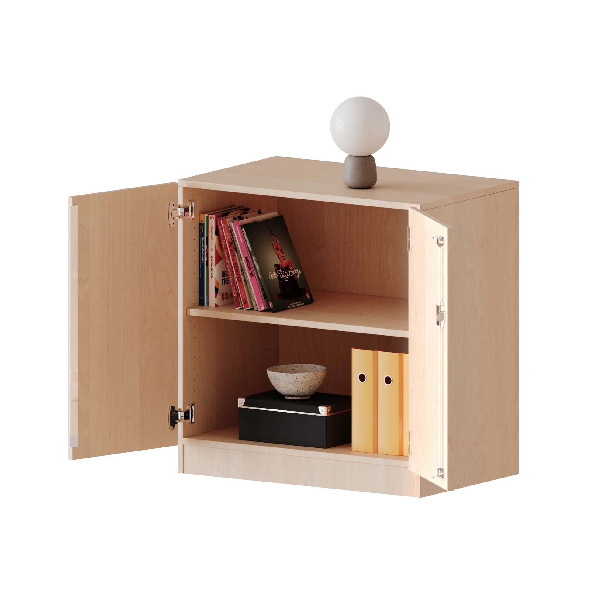 Schrank mit 2 Fächern, Höhe 82 cm - EVO180 Serie | EDU.de