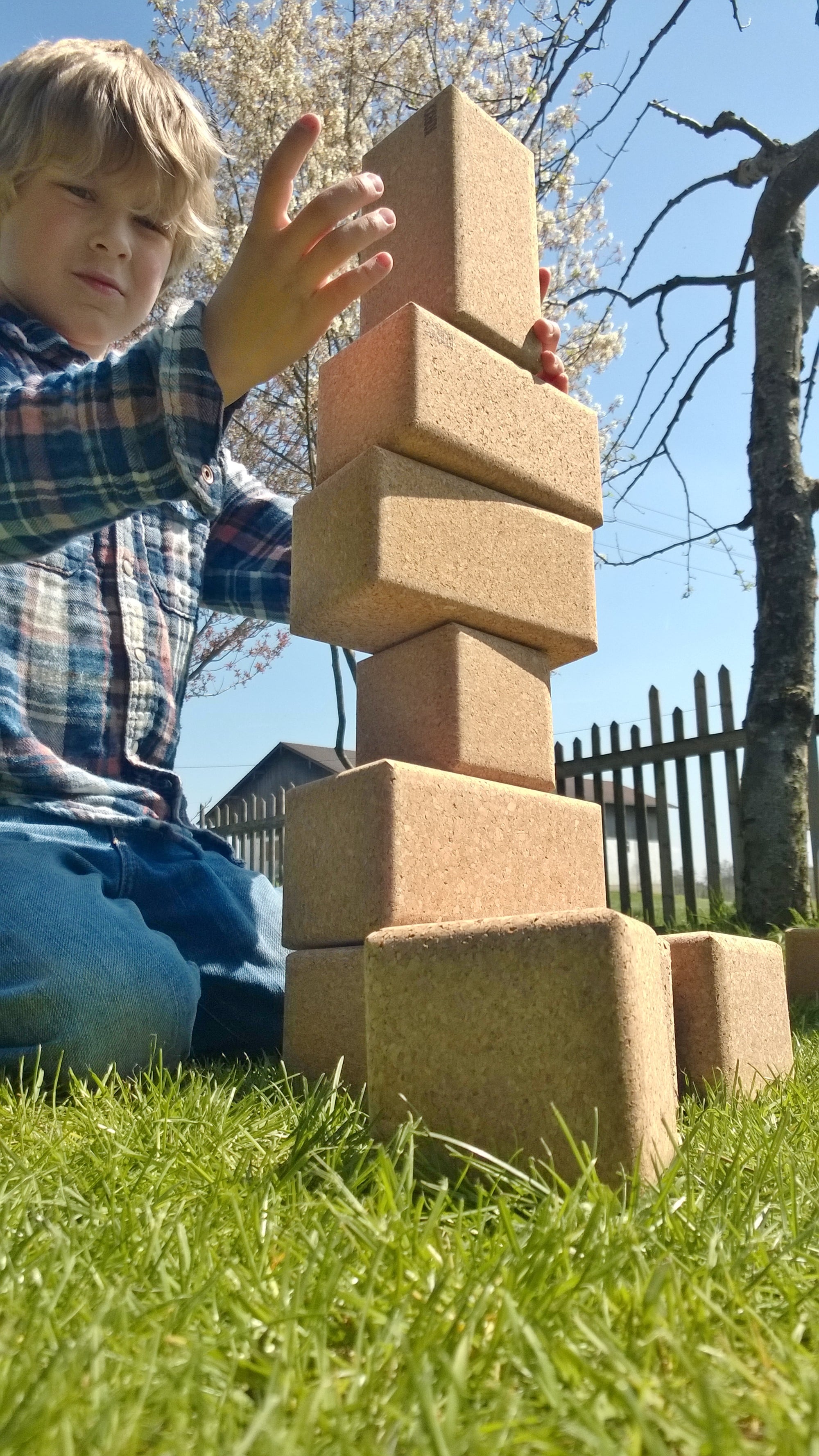 KORXX Korkbausteine “Big Blocks”, Set aus Bausteinen | EDU.de